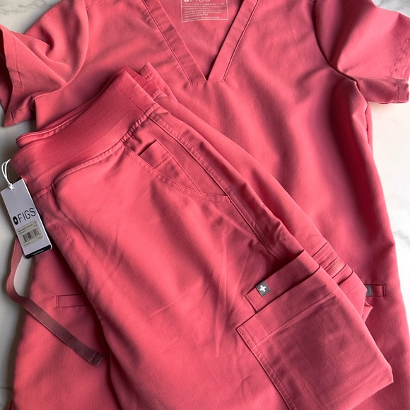 Figs | Other | Figs Vibrant Pink Scrub Set | Poshmark